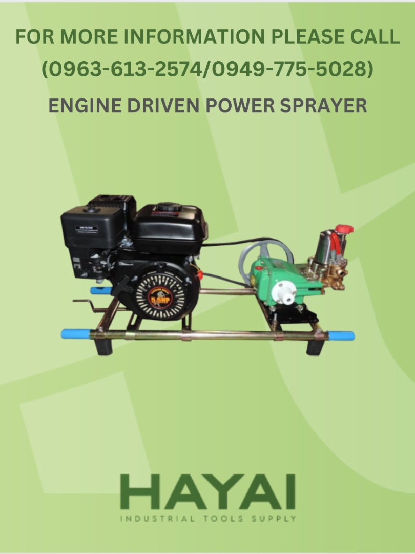 ENGINE DRIVEN POWER SPRAYER, Commercial & Industrial, Construction ...