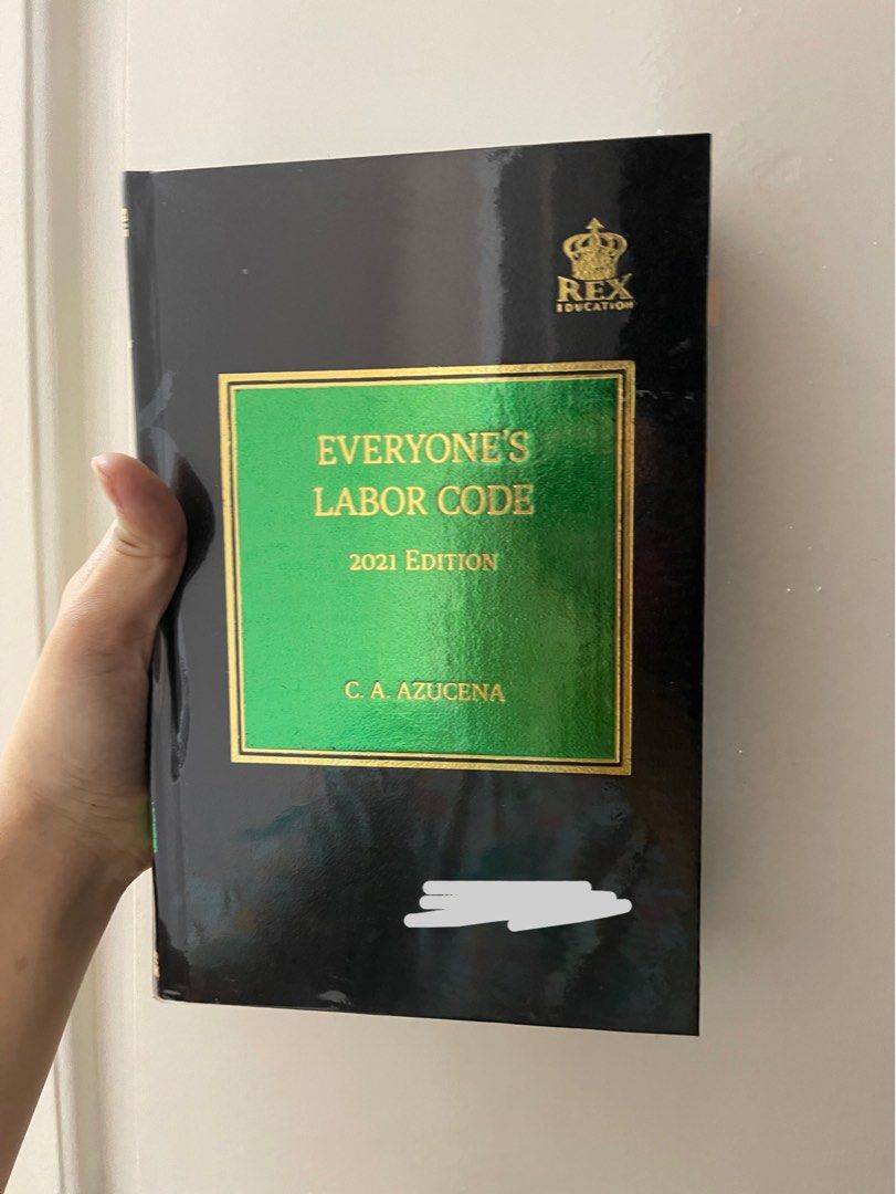 Everyone's Labor Code(Azucena 2021), Hobbies & Toys, Books & Magazines ...