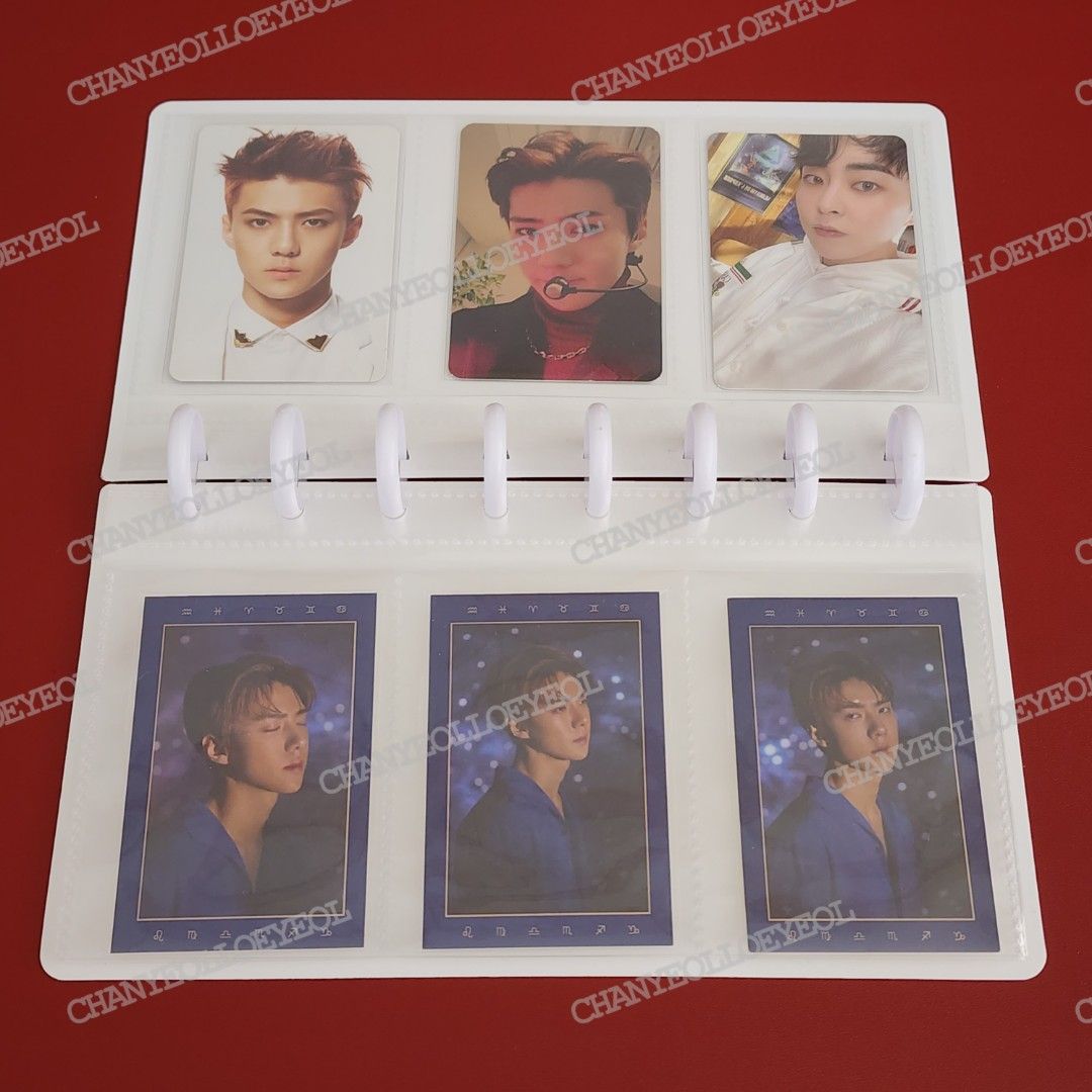 EXO OFFICIAL PHOTOCARD Xiumin Sehun PC overdose sing for you don't ...