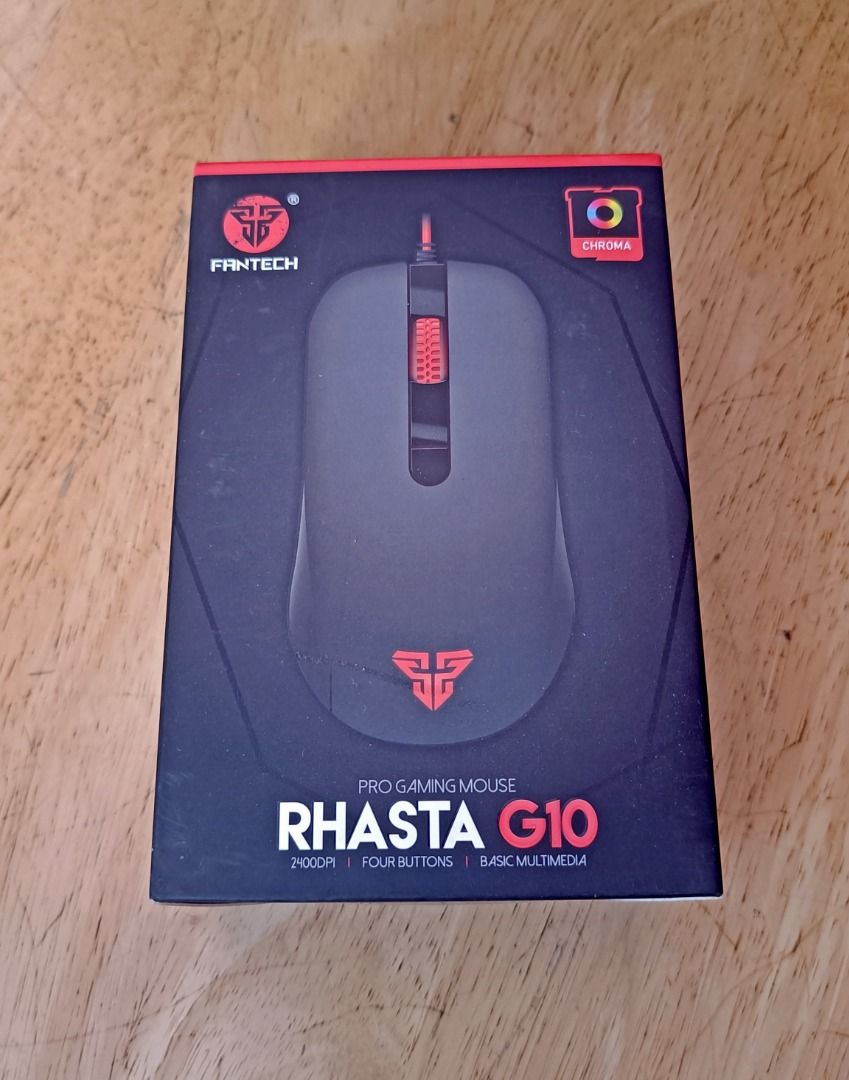 FANTECH G10 RHASTA BLACK RGB GAMING MOUSE, Computers & Tech, Parts ...