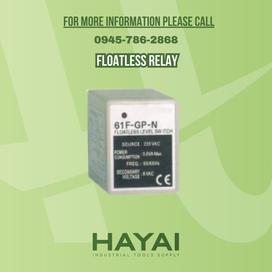 Floatless Relay, Commercial & Industrial, Industrial Equipment on Carousell