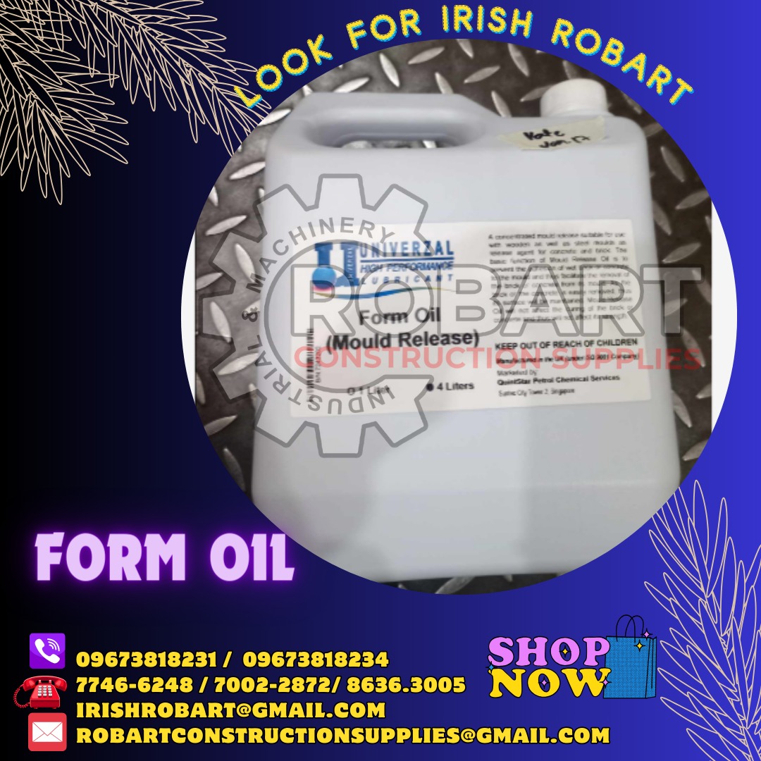 Form Oil, Commercial & Industrial, Construction Tools & Equipment on ...