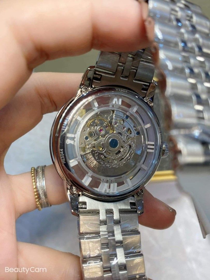 Fossil ME3044 Townsman Automatic Stainless Steel Watch, Men's Fashion ...