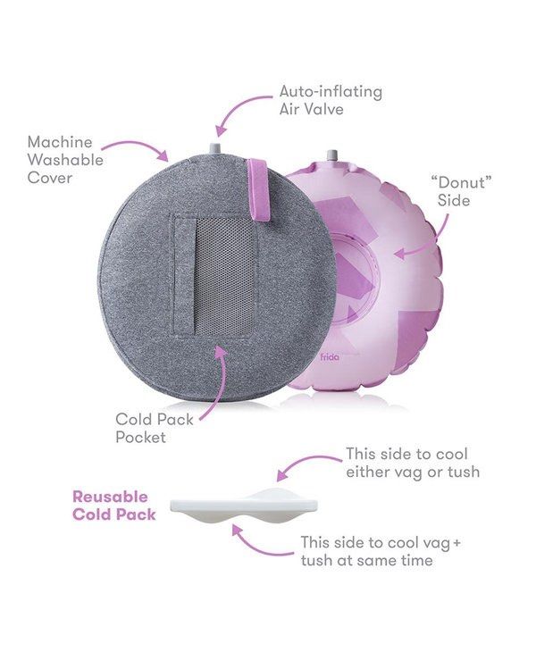 frida mom perineal cooling comfort cushion, Babies & Kids, Maternity ...