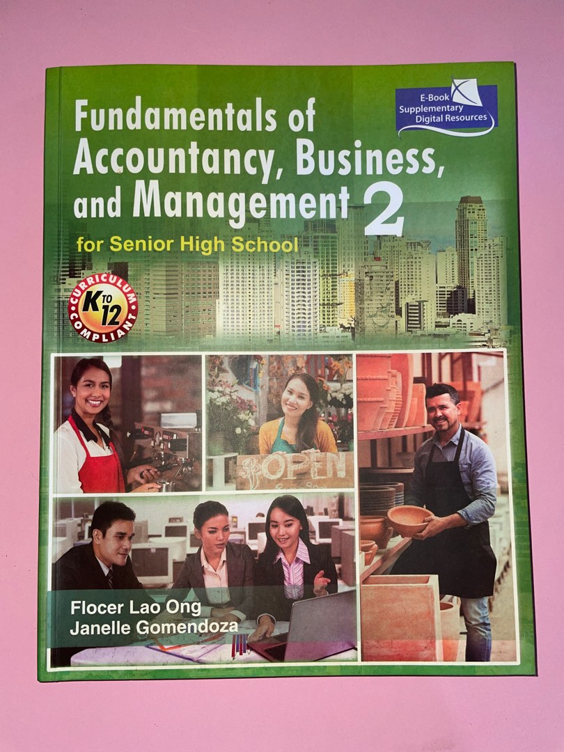 Fundamentals of Accountancy, Business and Management 2, Hobbies & Toys, Books & Magazines ...