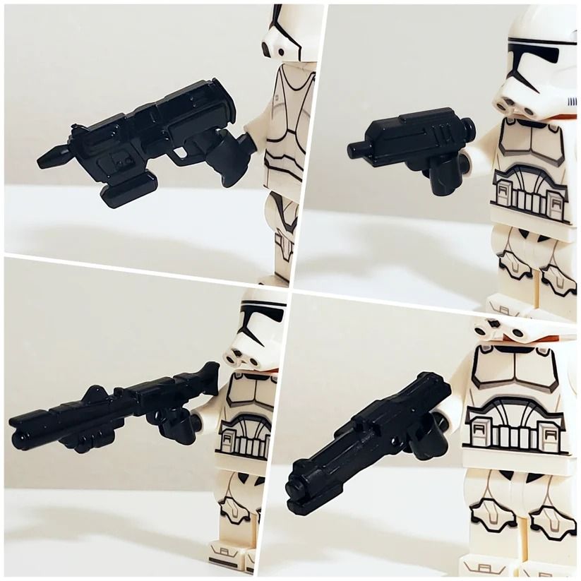 galacticempirecustoms Lego compatible star wars custom Clone Blasters ...