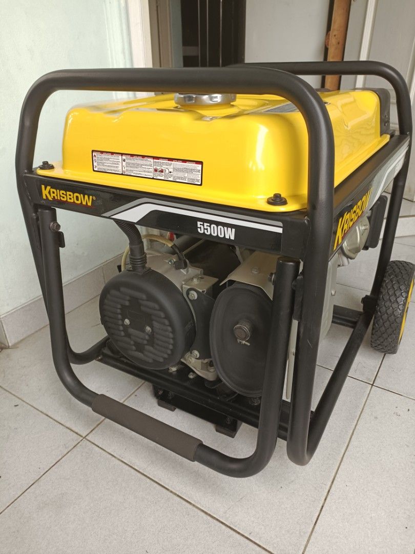 Genset masih baru - Krisbow 5500 watt, Elektronik, Lainnya di Carousell Genset masih baru - Krisbow 5500 watt, Elektronik, Lainnya di Carousell