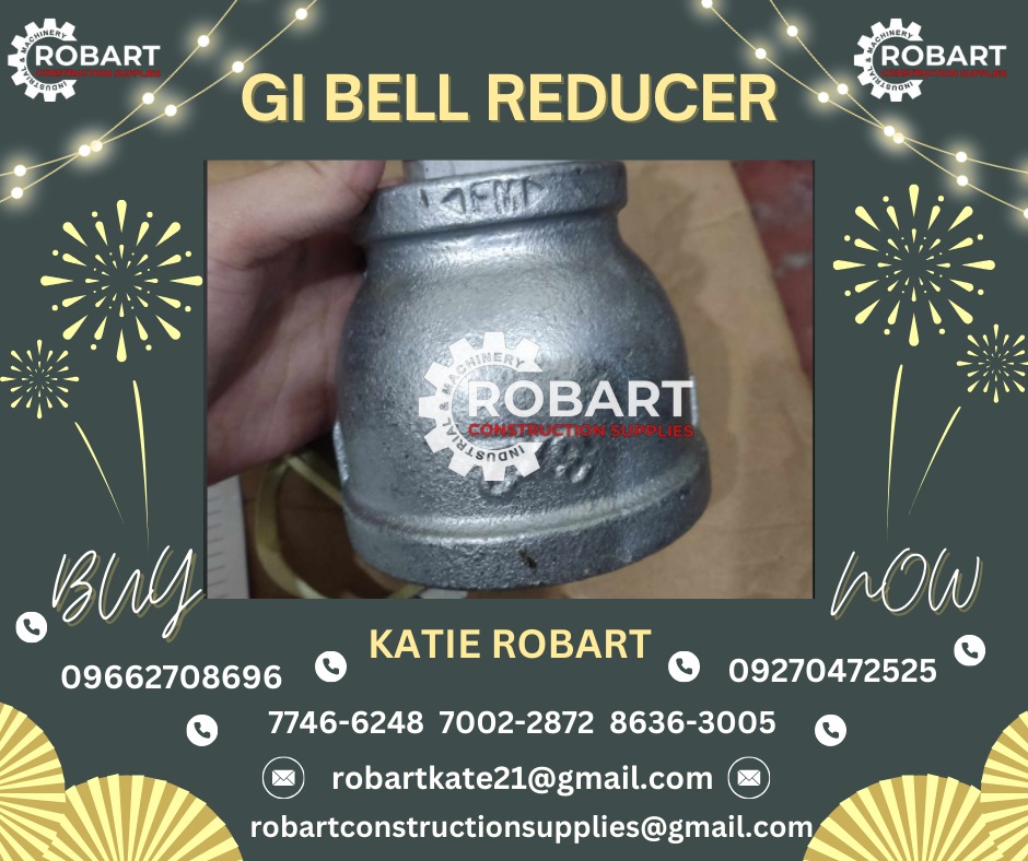 GI Bell Reducer, Commercial & Industrial, Construction Tools ...
