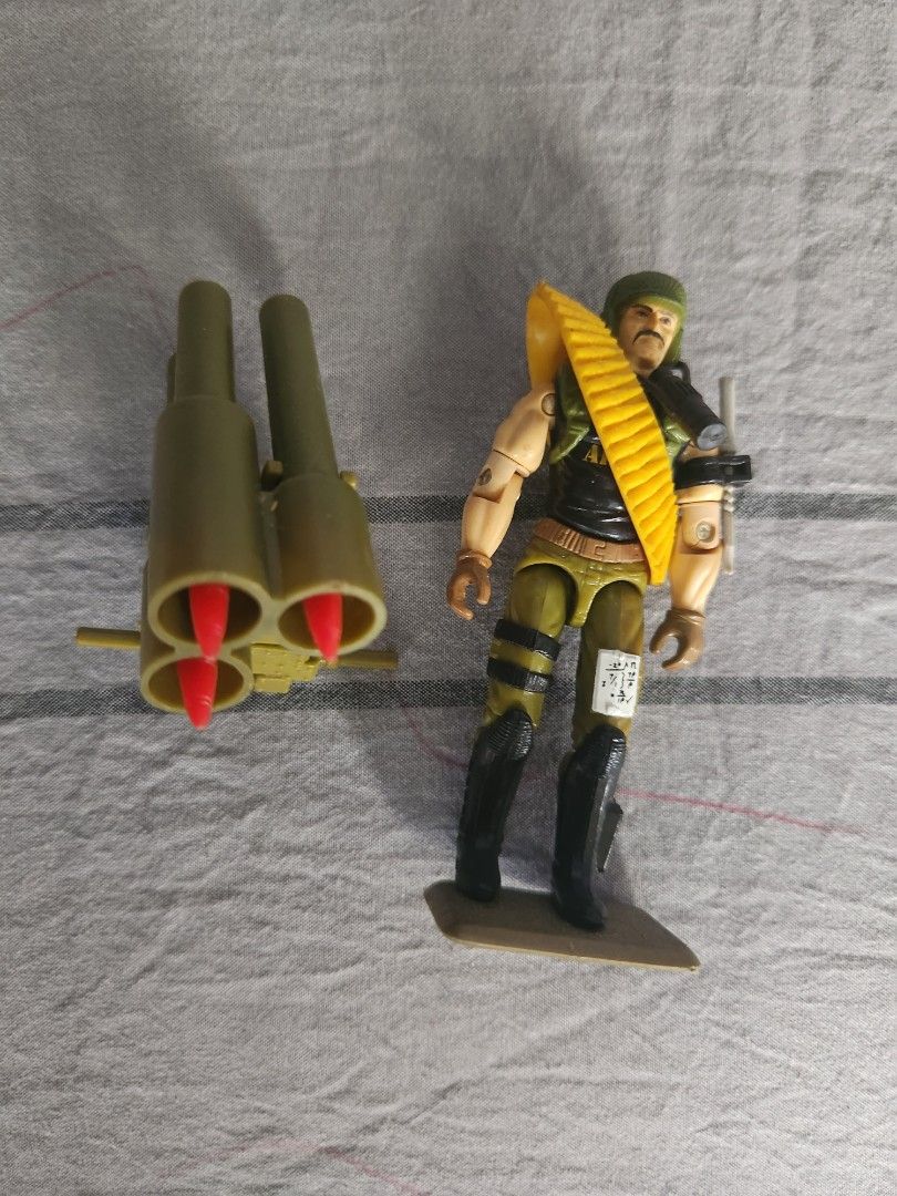 GI JOE 1989 Back blast 100% complete, Hobbies & Toys, Toys & Games on ...