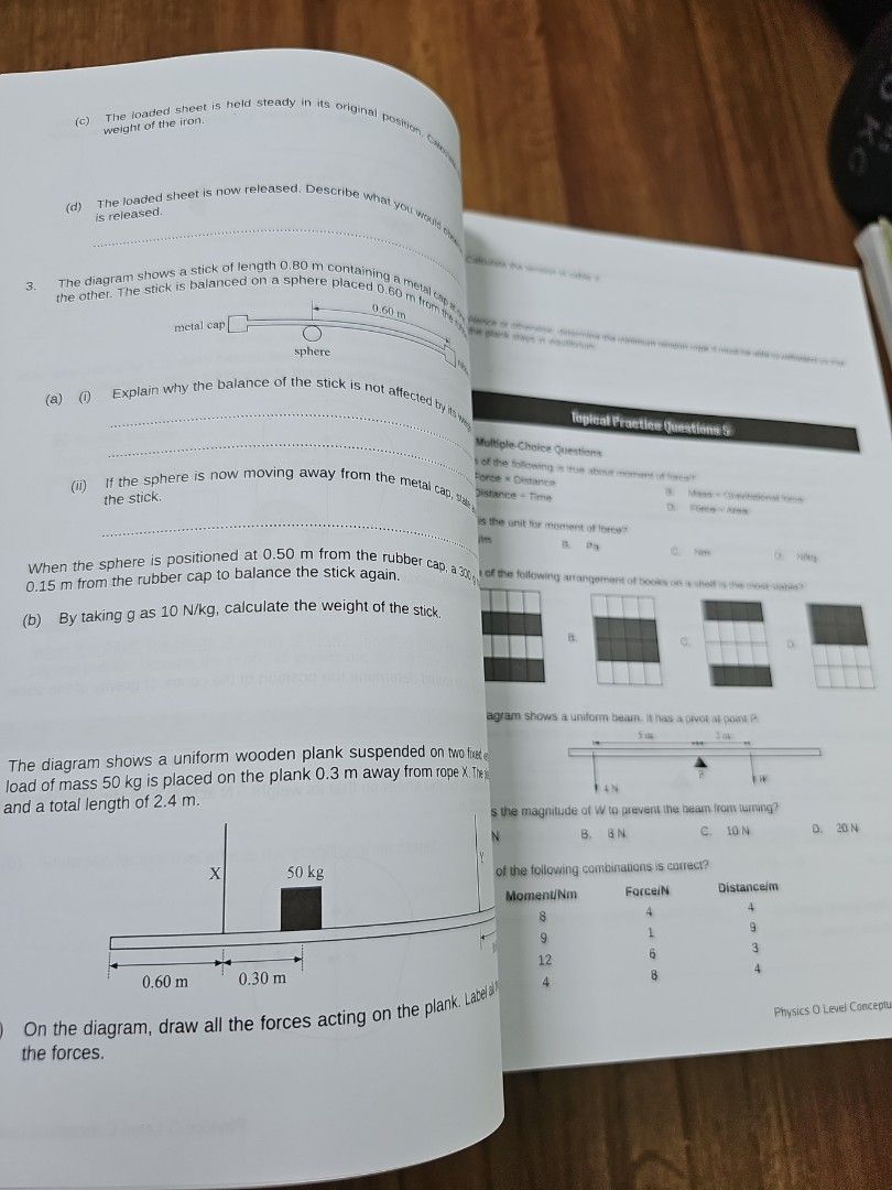 GLM physics o level, Announcements on Carousell