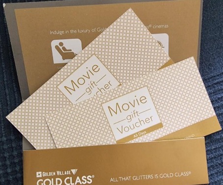 Golden Village GV Gold Class Tickets, Tickets & Vouchers, Vouchers on ...