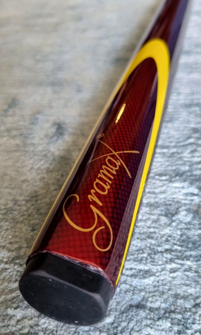 GramaX 19Oz Graphite Snooker cue, with bag, Sports Equipment, Sports ...