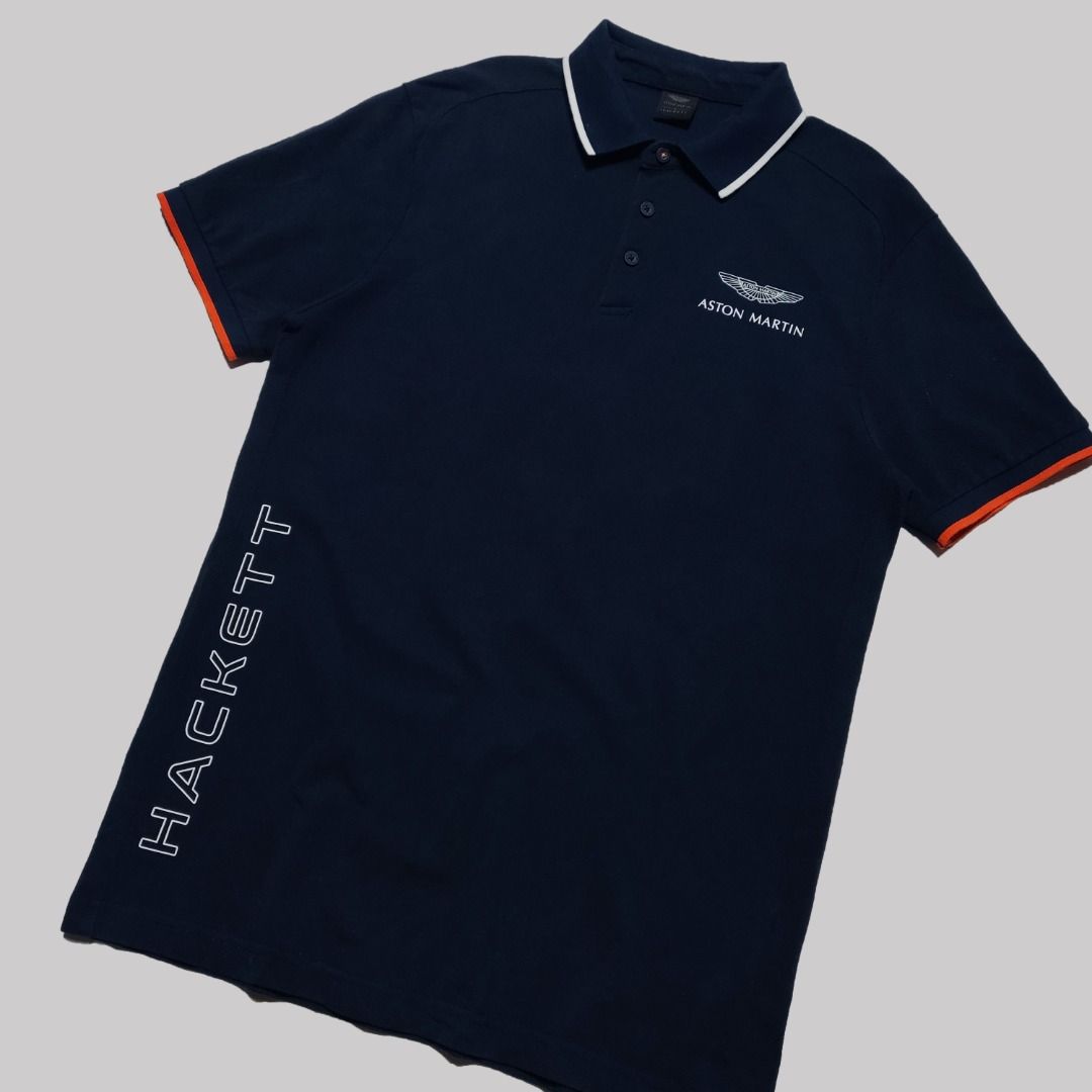 HACKETT LONDON - Aston Martin Racing "Speedmaster" Polo Shirt, Men's ...