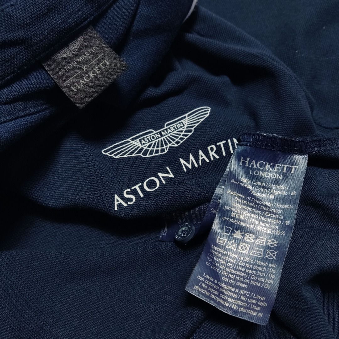 HACKETT LONDON - Aston Martin Racing "Speedmaster" Polo Shirt, Men's ...