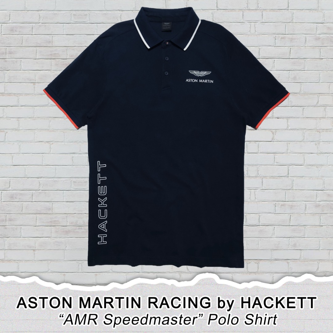 HACKETT LONDON - Aston Martin Racing "Speedmaster" Polo Shirt, Men's ...