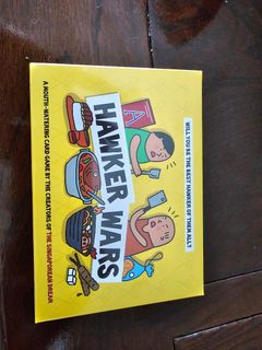 Hawker Wars card game, Hobbies & Toys, Toys & Games on Carousell