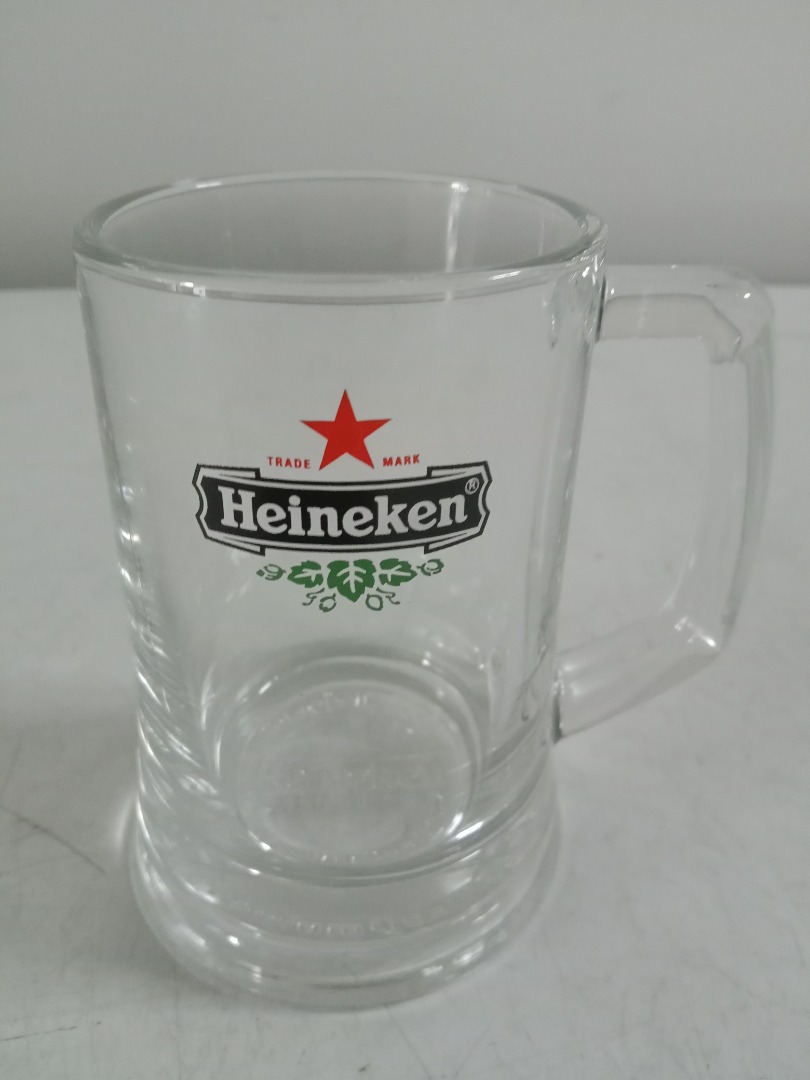 Heineken Beer Glass/Mug, Furniture & Home Living, Kitchenware ...