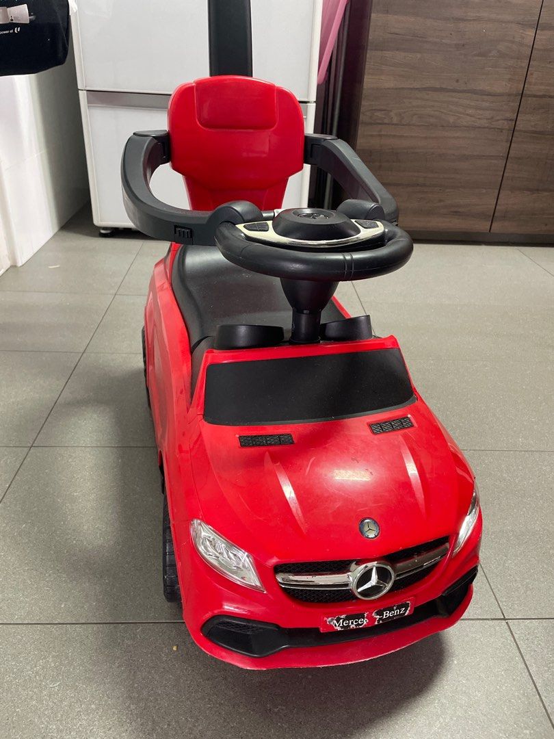 HGMIL Infant Ride On Mercedes- Red, Babies & Kids, Infant Playtime on ...