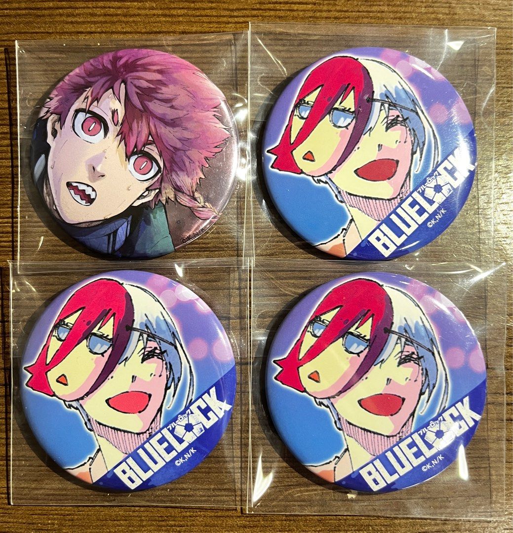 hiori yo ranze kurona bluelock exhibition badge merch, Hobbies & Toys ...