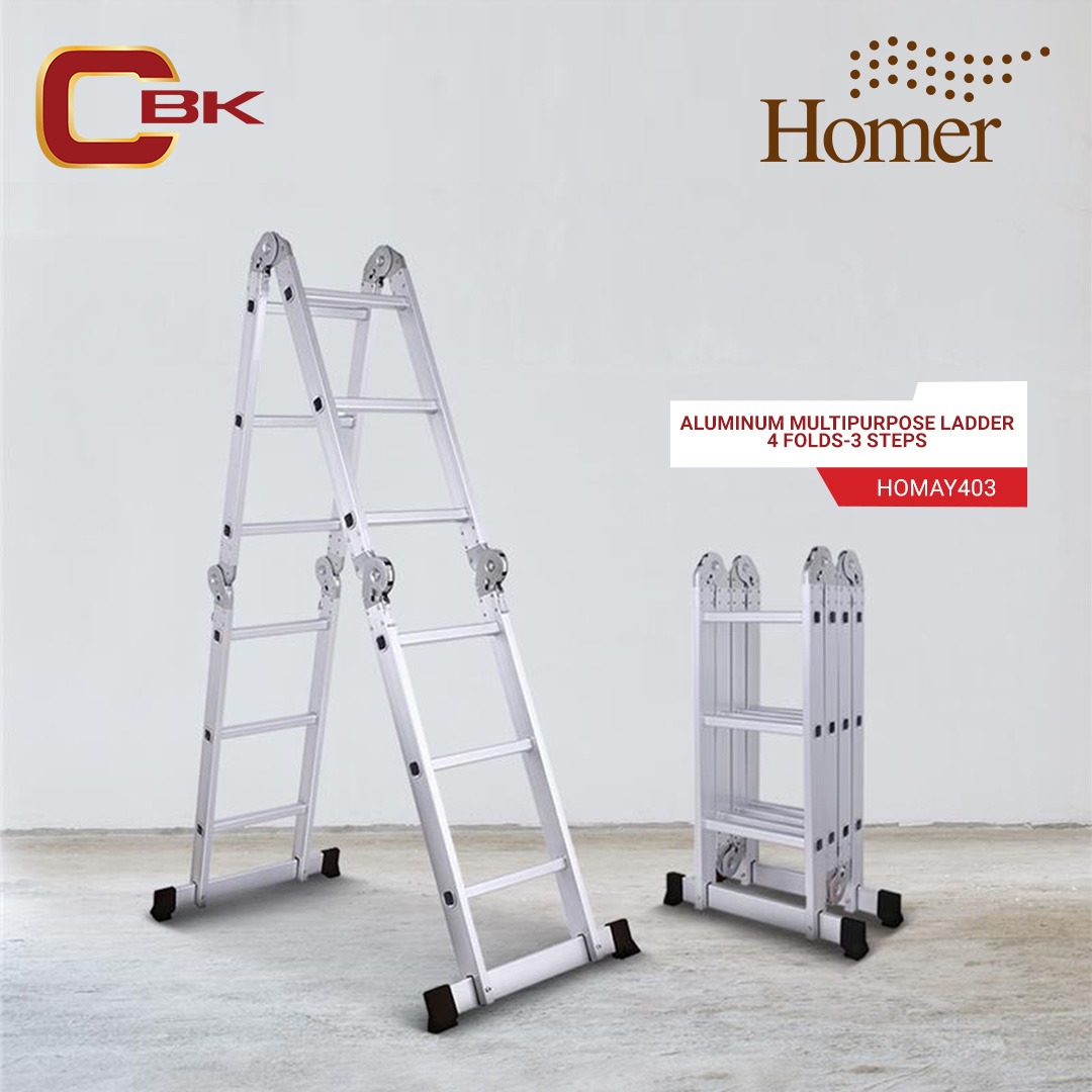 HOMER MULTIPURPOSE LADDER, Furniture & Home Living, Home Improvement ...