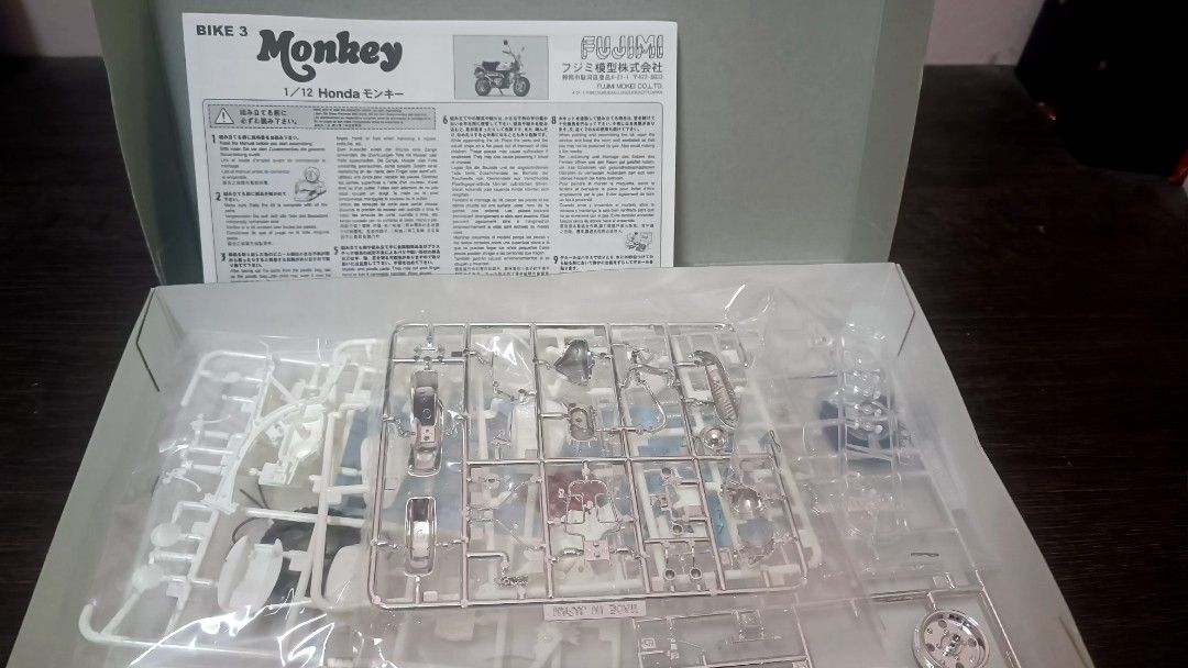 Honda Monkey (FUJIMI) 1/12 scale, Hobbies & Toys, Toys & Games on Carousell