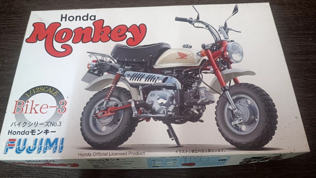 Honda Monkey (FUJIMI) 1/12 scale, Hobbies & Toys, Toys & Games on Carousell