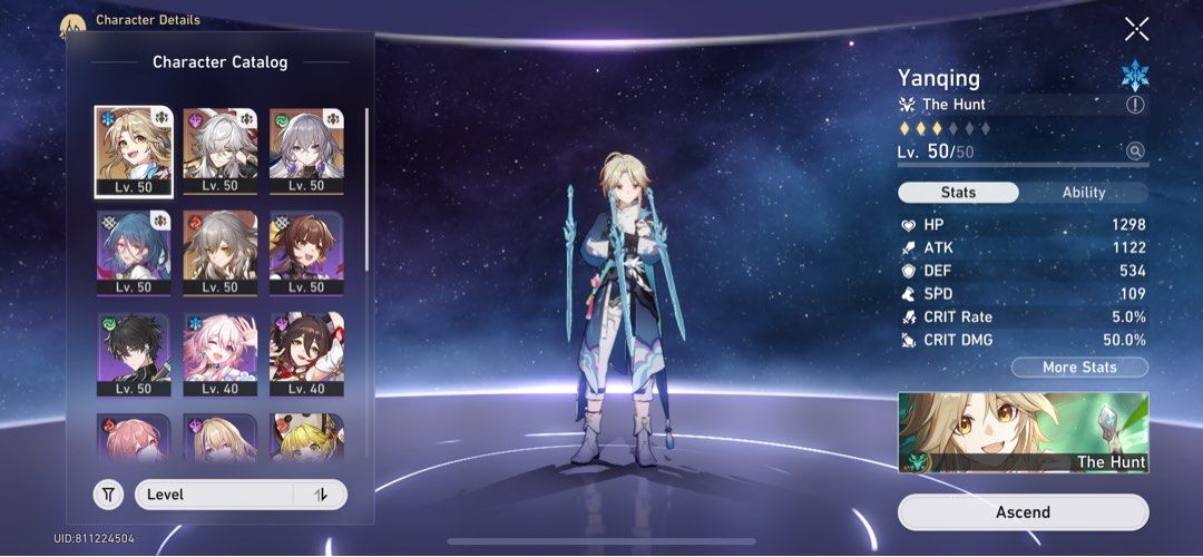 Honkai Star Rail Acc Ar35, Video Gaming, Video Games, Others on Carousell