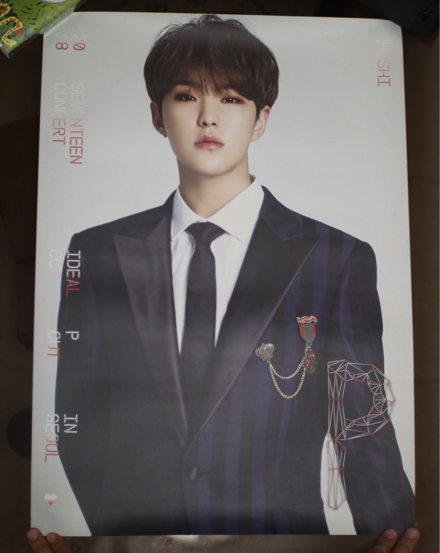 HOSHI Seventeen SVT Ideal Cut Performance Team Poster, Hobbies & Toys ...