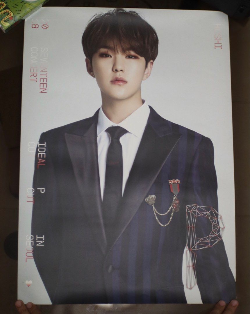 HOSHI Seventeen SVT Ideal Cut Performance Team Poster, Hobbies & Toys ...