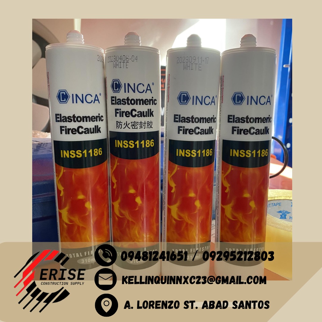 Inca Fire Stop Sealant (White), Commercial & Industrial, Construction ...