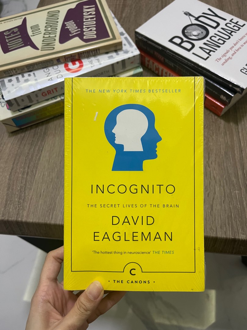 Incognito - David Eagleman, Hobbies & Toys, Books & Magazines, Fiction ...