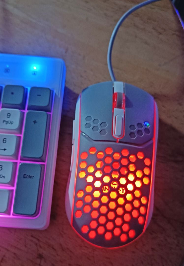 INPLAY STX380-PRO RAINBOW MOUSE AND KEYBOARD COMBO, Computers & Tech ...