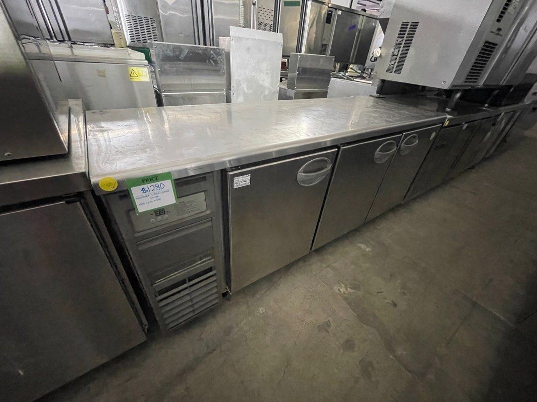 Japan brand Fukushima 3 door counter chiller 1800*600 / commercial ...