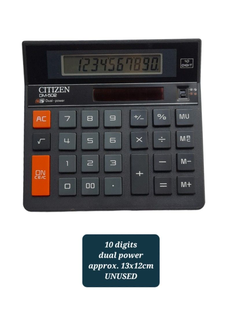 Japan Surplus Calculators (citizen/casio/sharp), Everything Else, Others on Carousell