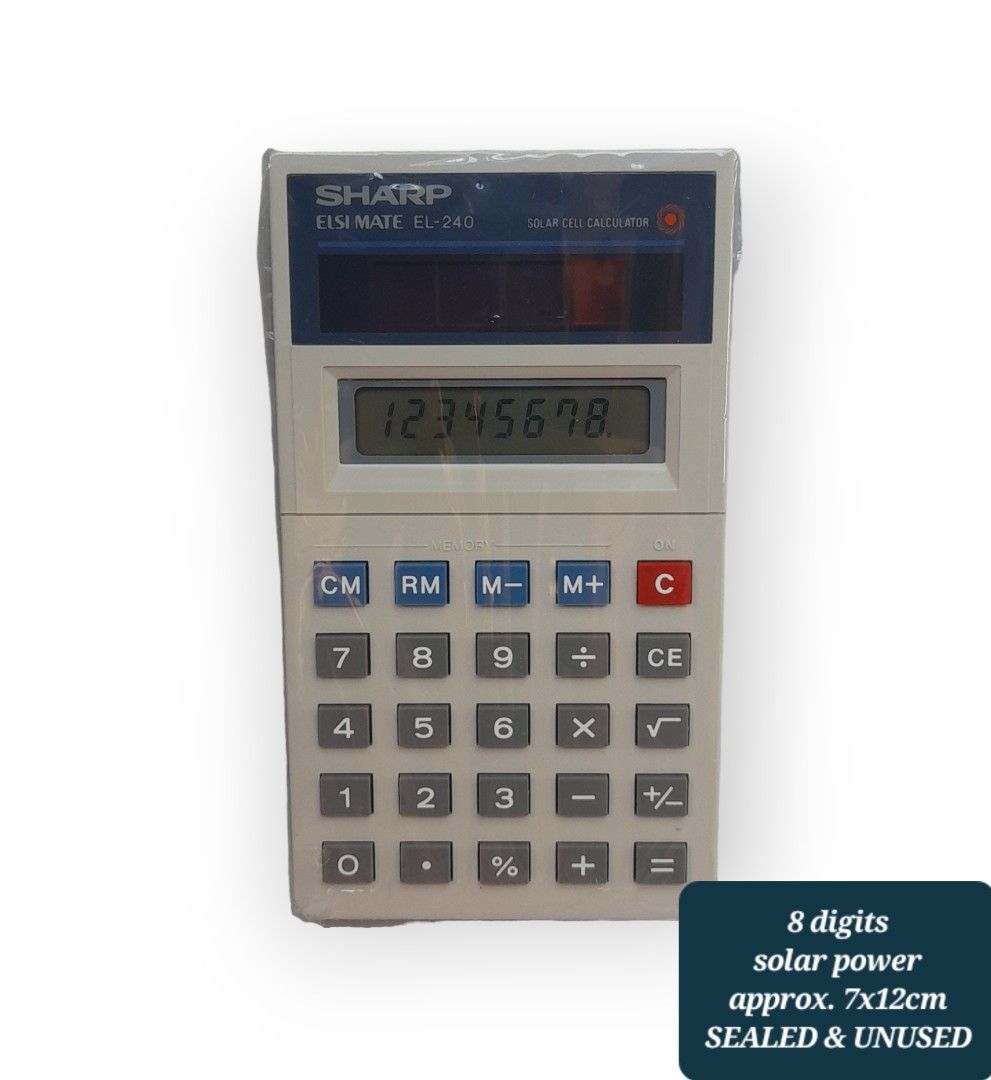 Japan Surplus Calculators (citizen/casio/sharp), Everything Else, Others on Carousell