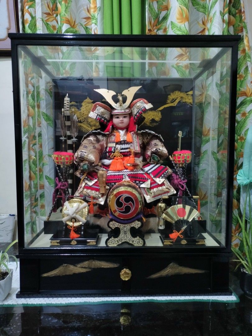 japanese samurai warrior doll big size display, Hobbies & Toys ...
