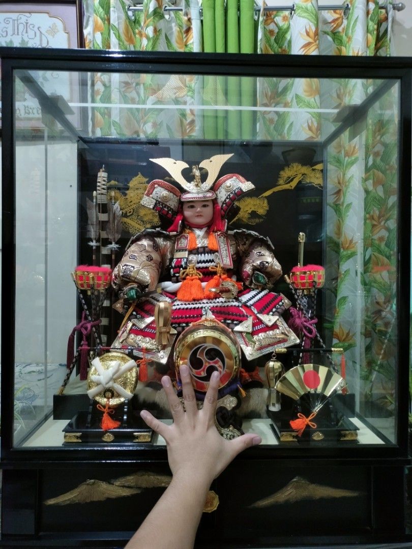 japanese samurai warrior doll big size display, Hobbies & Toys ...