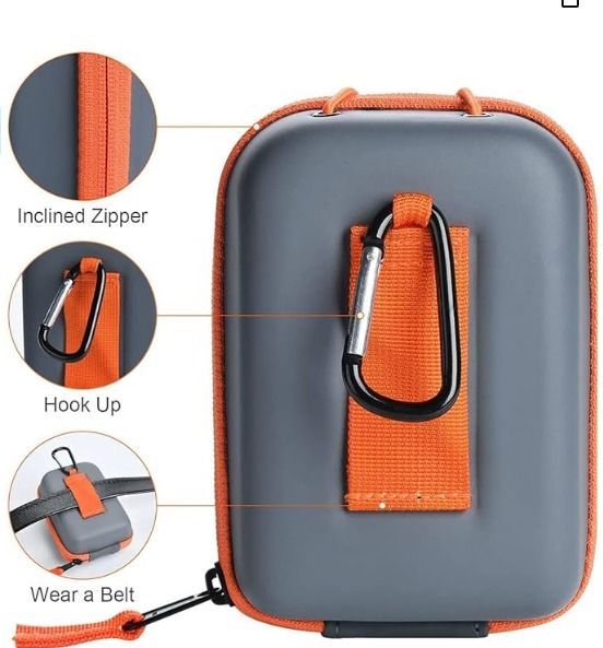 JAWEGOLF Golf Rangefinder Hard Shell Carry Case Box EVA Bag Compatible ...
