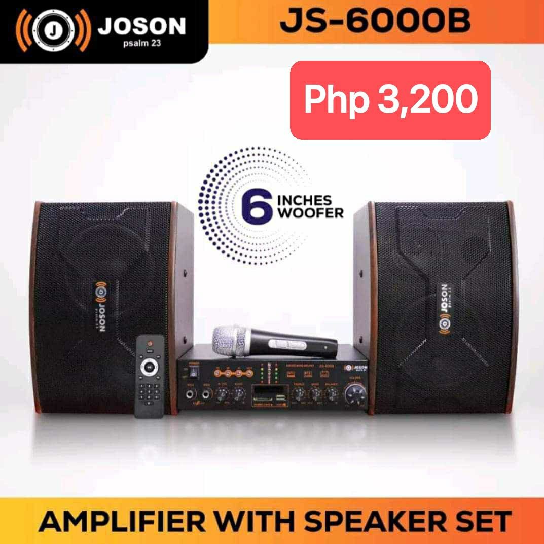 JOSON AMPLIFIER WITH SPEAKER SET, Audio, Soundbars, Speakers ...