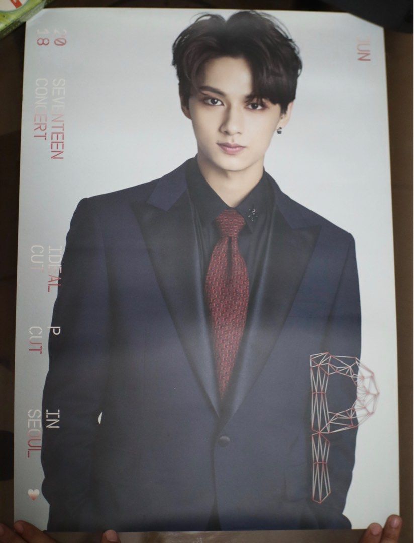 JUN Seventeen SVT Ideal Cut Poster, Hobbies & Toys, Memorabilia ...