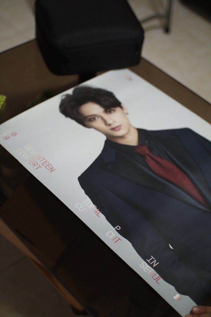 JUN Seventeen SVT Ideal Cut Poster, Hobbies & Toys, Memorabilia ...