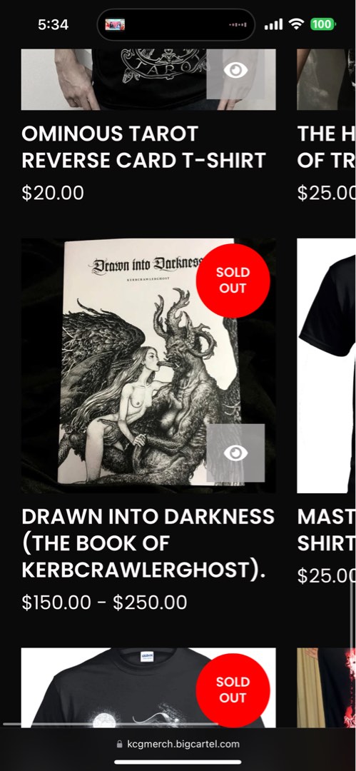 Kerbcrawlerghost art book, Hobbies & Toys, Memorabilia & Collectibles, Vintage Collectibles on ...