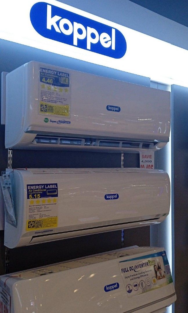 KOPPEL SPLIT TYPE INVERTER AIRCON, TV & Home Appliances, Air ...