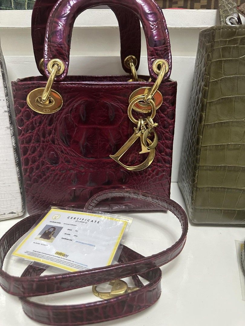 LADY DIOR EXOTIC EDITION, Luxury, Bags & Wallets on Carousell