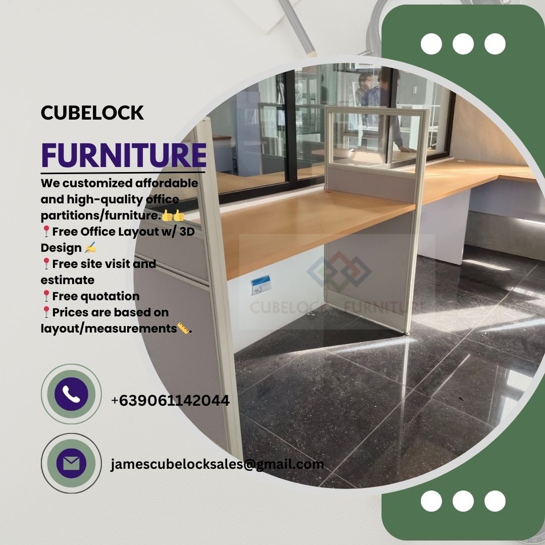 Laminated Workstation Cubicle Design, Furniture & Home Living ...