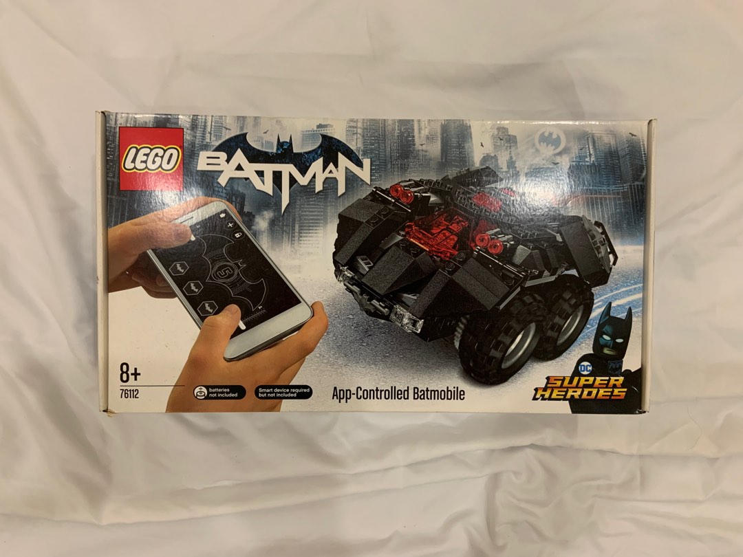 LEGO 76112 DC Super Heroes Batman App Controlled Batmobile, Hobbies ...