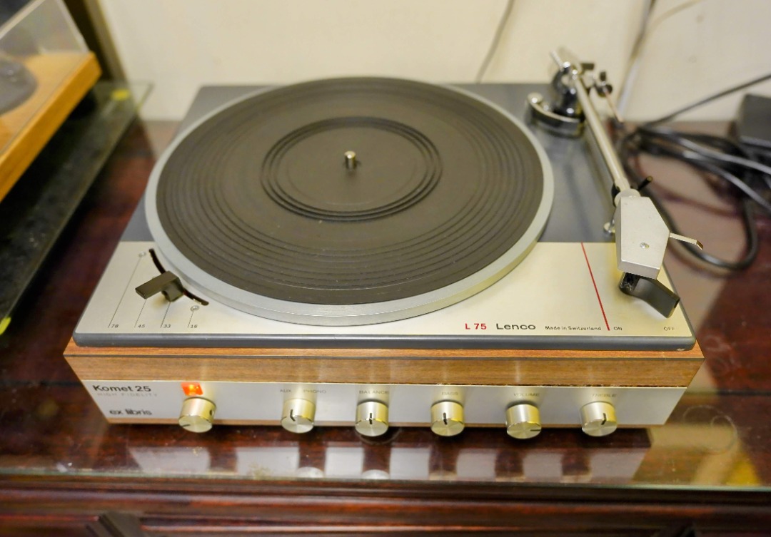 Lenco L75/Komet 25 turntable amp, Audio, Other Audio Equipment on Carousell