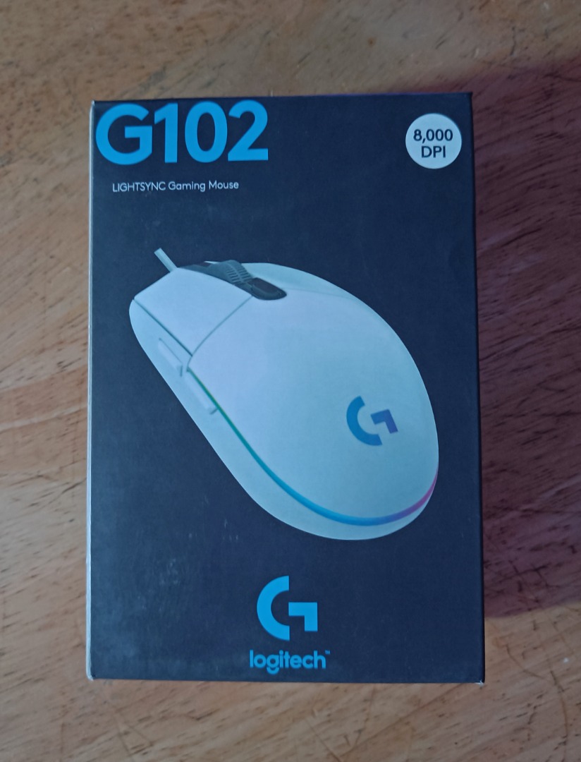 Logitech G102 Light Sync White Gaming Mouse, Computers & Tech, Parts ...