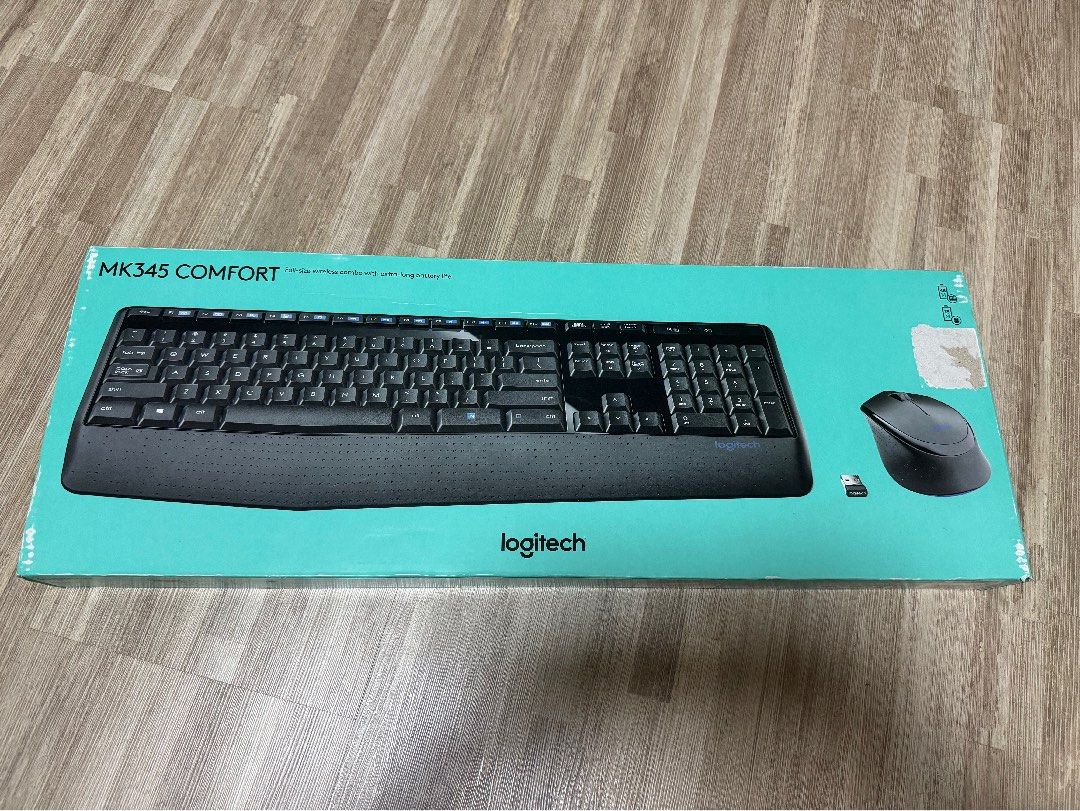 Logitech Wireless Keyboard And Mouse Computers And Tech Parts And Accessories Computer Keyboard On