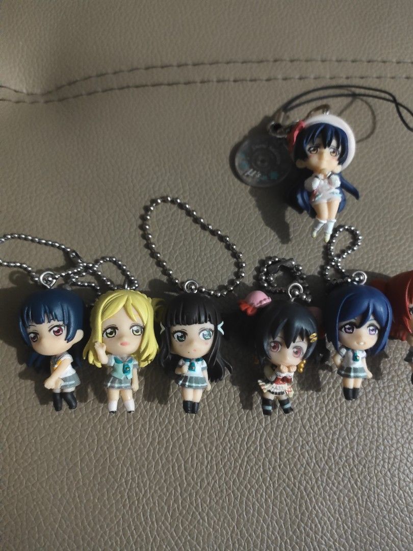 Love live rare keychains set, Hobbies & Toys, Collectibles ...